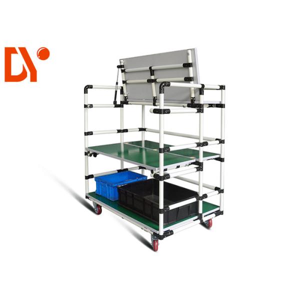 Quality Testing /  Assembly Aluminium Profile Workbench Anti - Rust Simple Design for sale