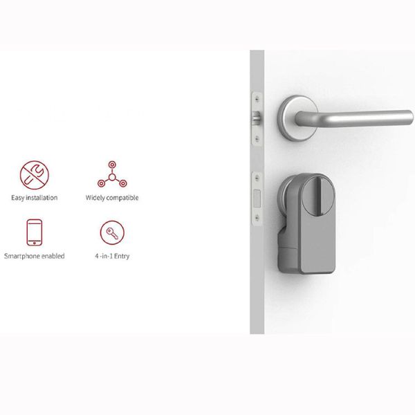 Quality Smart and Durable Polymath Google Home Smart Lock Door with Long-Lasting Battery for sale