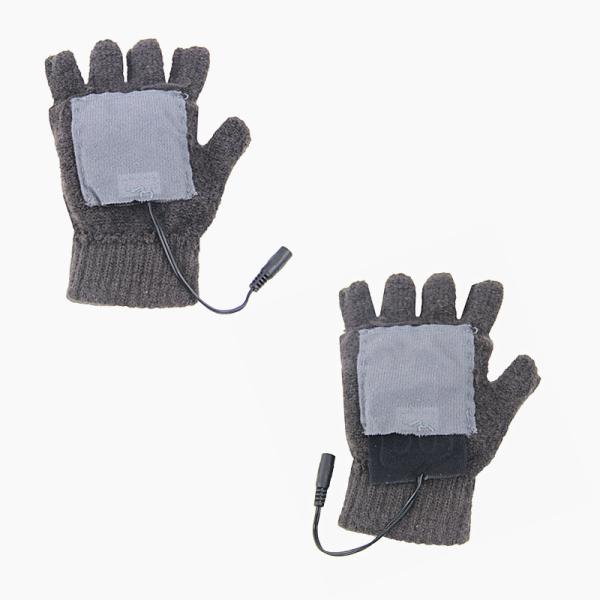 Quality Fingerless Washable Rechargeable Heating Gloves 5W Suitable For Gaming for sale