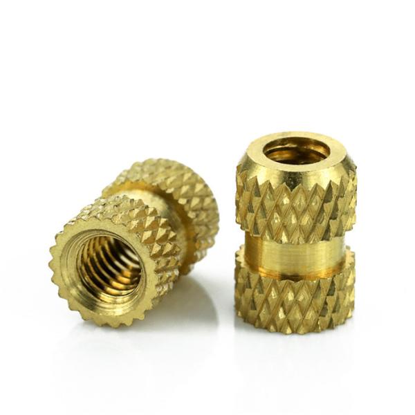 Quality Corrosion Resistant Brass Threaded Insert Versatility For Wood And Plastic for sale