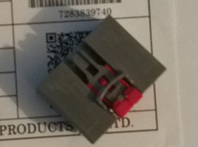 Quality 2 Row Yazaki Automotive Connectors 7283-8397-40 With Crimp Termination for sale