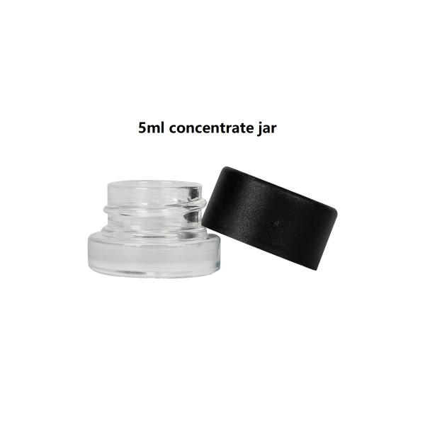 Quality Glass Concentrate Packaging 5ml Dab Jar for sale