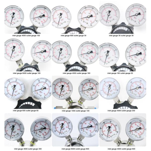 Quality 1.6% Precision Gas Pressure Test Gauge with Sensord Length of 50mm and Range 0 for sale