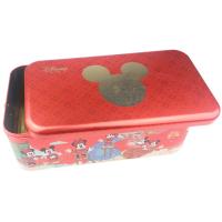 Quality Disney Design New Year Metal Food Tins , Large Tin Containers With Lids for sale