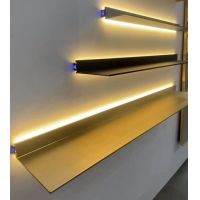 Quality Aluminum Shelf Rack for Living Room Bathroom Bedroom Bookshelf in Rectangle for sale