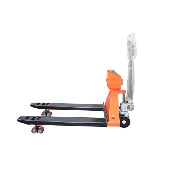 Quality Customized Color 2000 kg Electronic Pallet Scale for Weighing Hand Pallet Forklift for sale