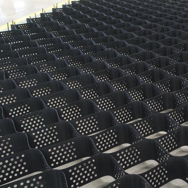 Quality Plastic Grid HDPE Geocell 150-445mm For Driveway for sale