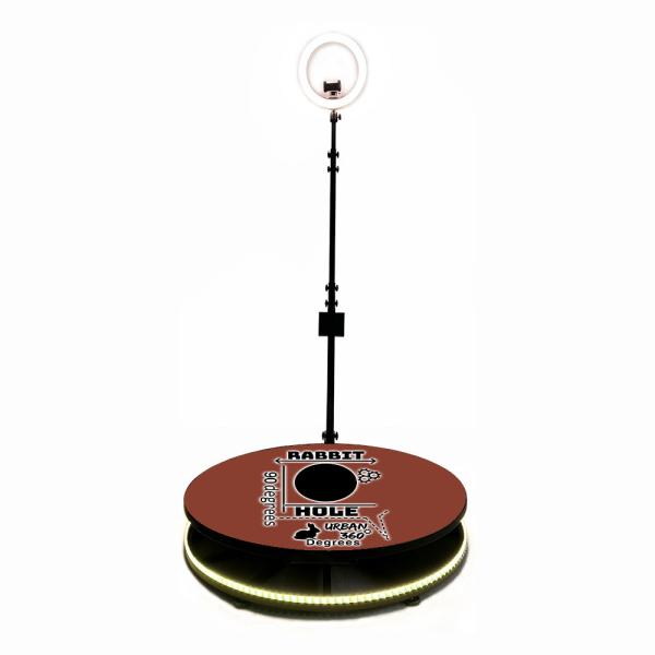 Quality 12 Inch Ring Light Camera 360 Photo Booth Machine For Parties Remote Control for sale