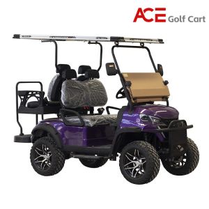 Quality Street Legal 4 Seater 48V Club Car Steel Frame Utility Golf Buggy for sale
