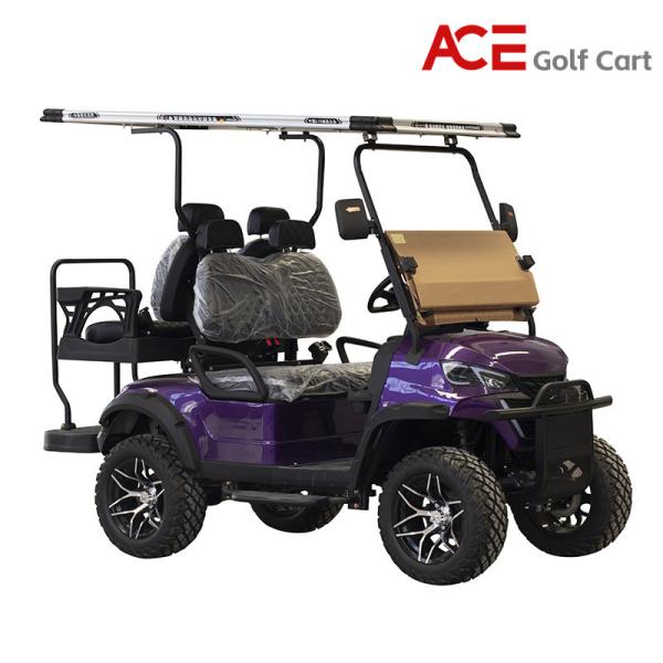 Quality Street Legal 4 Seater 48V Club Car Steel Frame Utility Golf Buggy for sale