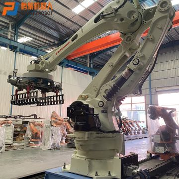 Quality CP180L Multifunctional Palletizing Robot Used Kawasaki Robot With Load 180kg for sale