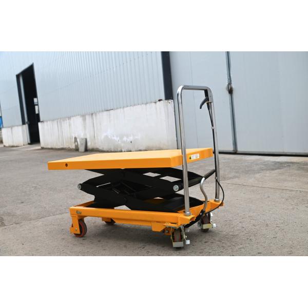 Quality Durable 800kg Hand Lifter Mobile Tablet Double Scissor Service Weight Lifting for sale