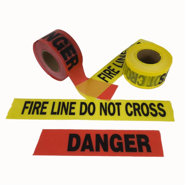 Quality PE Plastic Barrier Tape Roll Danger Tape For Construction And Law Enforcement for sale