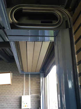 Quality Industrial High Speed Spiral Door Turbine / Elliptical Suction Type Lifting Method for sale