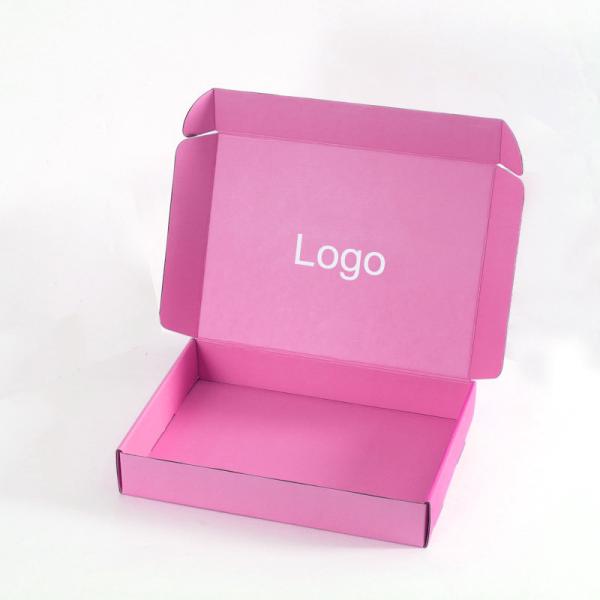 Quality Costume 4 CMYK Colors Recycled Packaging Box Colored Corrugated Mailing Boxes for sale
