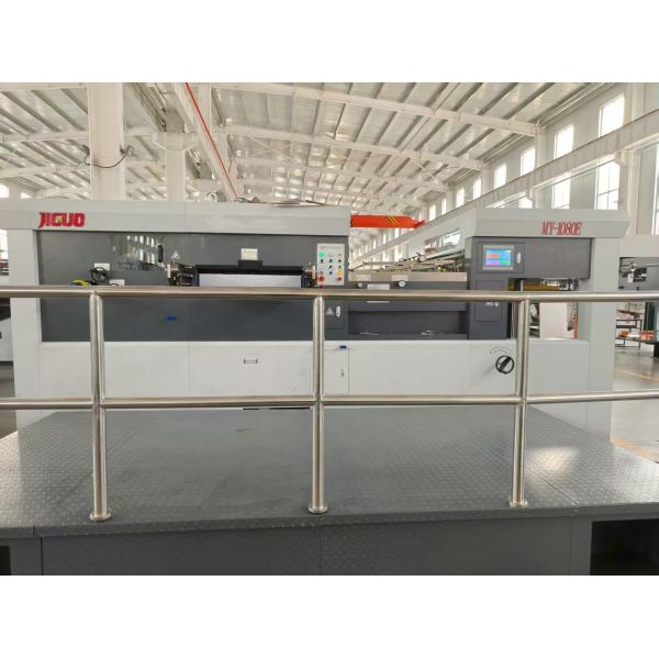 Quality JIGUO MY-1080E Automatic Die Cutting Machine Die Cutting Precision ± 0.1mm Tatal Weight 16T for sale