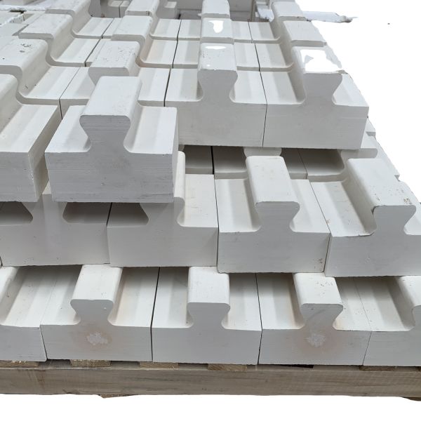 Quality ZrO2 42% Content Fire Resistant Brick for High Alumina Refractory Block for sale