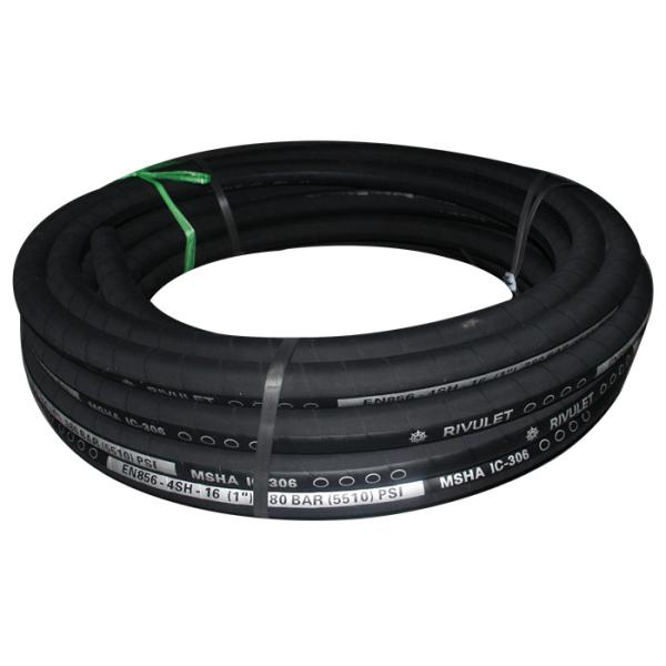 Quality Rubber 4 Layer Steel Wire Spiral Hydraulic Hose SAE 100R13 for sale