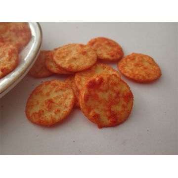 Quality Souvenir Salty Cheese Rice Cracker Corn Flour Healthy Grain Snacks for sale