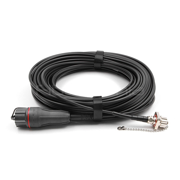 Quality FullAXS To ODC Socket FTTA Patch Cord 2 Cores 9/125 OS2 TPU Jacket for sale