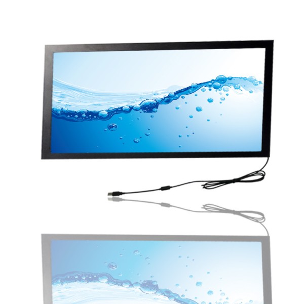 Quality Multi Touch 20points IR Touch Bezel Frame 55 Touch Screen Overlay for sale