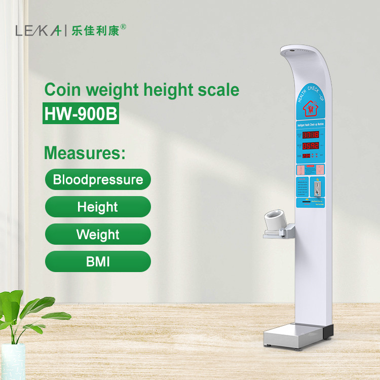 Quality LED Display Folding Weighing Machine for Ultrasonic Coin-Operated Height Weight for sale