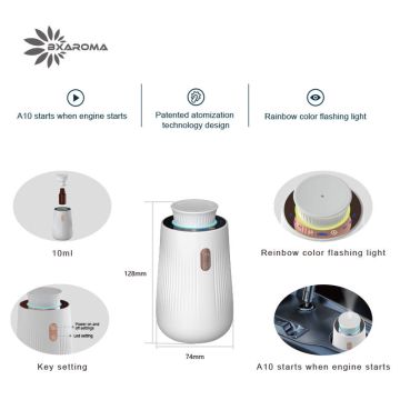 Quality Portable USB Fragrance Diffuser - Compact Air Freshener Oil Diffuser for Cars for sale