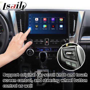 Quality Toyota Alphard Vellfire AH30 series Android Carplay interface box Qualcomm 6125 for sale