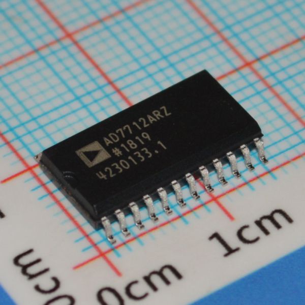 Quality AD7712ARZ 24-Bit Σ-Δ ADC with Low Noise On-Chip PGA 5V/3V Operation High Accuracy Flexible Filtering and Low Power for Precision Sensing for sale