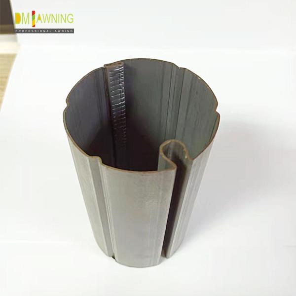 Quality 70mm Galvanized Carefree Awning Tube Steel Awning Roller Tube Assembly for sale
