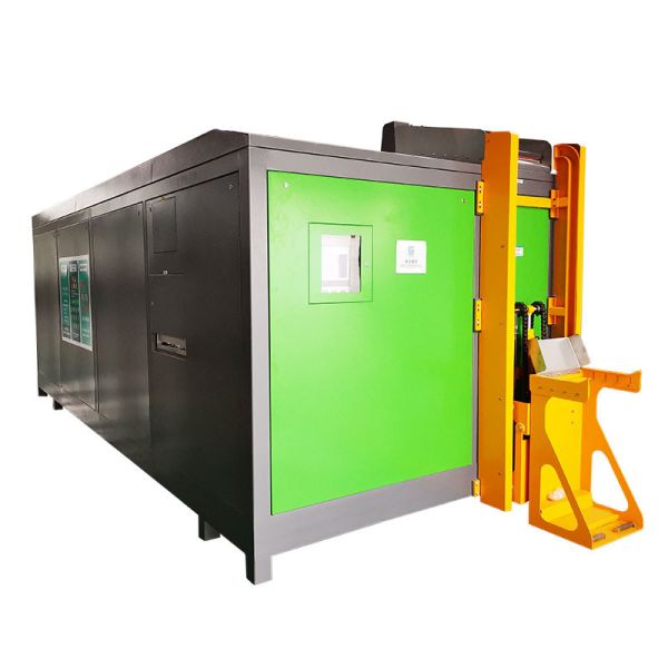 Quality 380v 3 Phase Waste Treatment Machine 2ton/Day Commercial Food Waste Composting Machine for sale