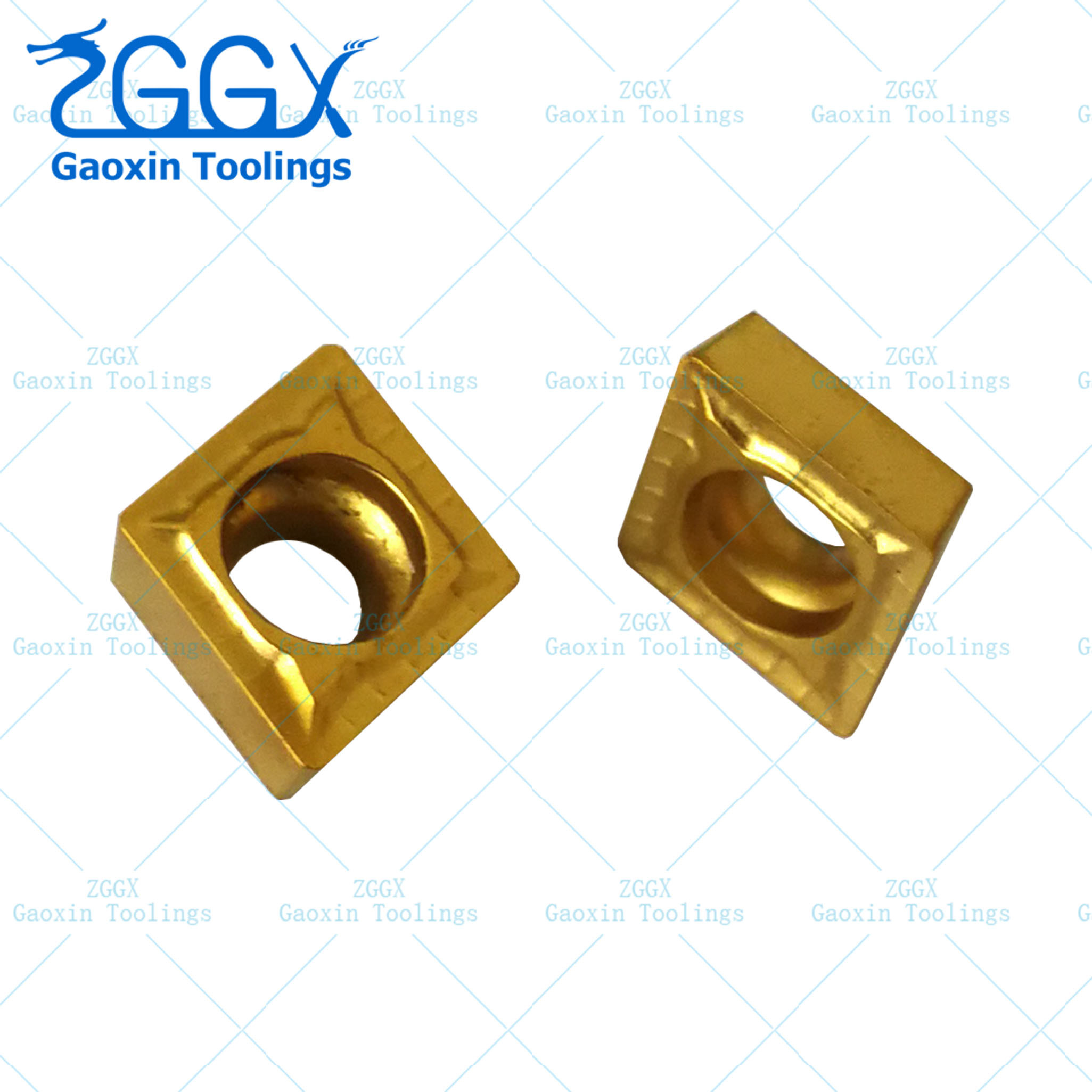 Quality Square Carbide Boring Inserts CVD Coating Inner Hole CCMT060204-GM for sale