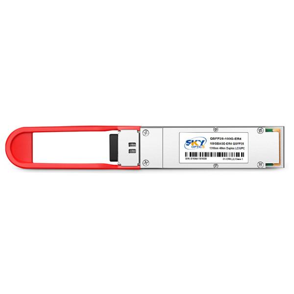 Quality QSFP28 ER4 100G Optical Module 3.3V Power Supply Multi Vendor Compatibility for sale