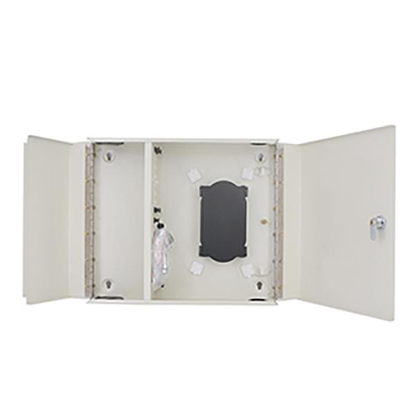 Quality 80mm Ftth Fiber Optic Distribution Box Termination ODF Wall Mounted for sale