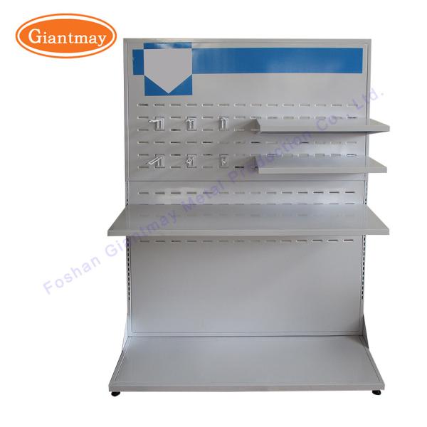 Quality Multi-Function Cosmetic Retail Shop Display Perfume Slatwall Shelves for sale