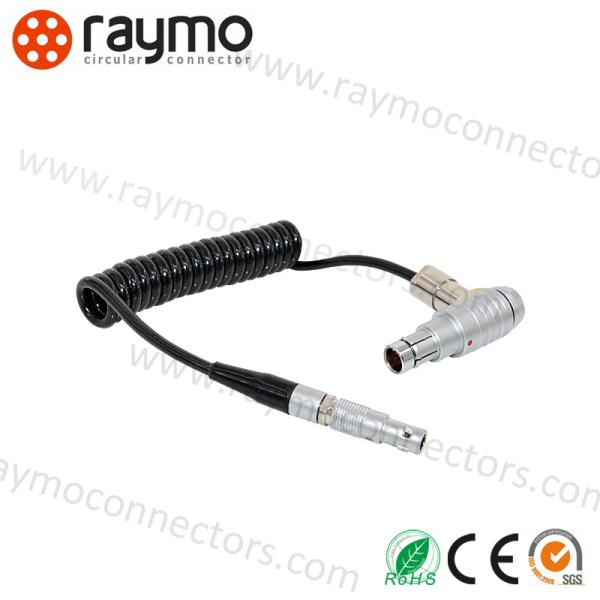 Quality Circular IP50 Plastic Push Pull Connectors Natural Chrome Plated for sale