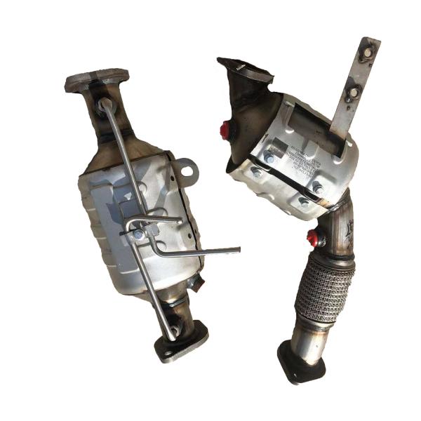 Quality D5 Three Way Catalytic Converter Stainless Steel Ceramic Carrier for sale