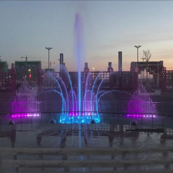 Quality Dancing Outdoor Small Portable Fountain Stainless Steel 304 for sale