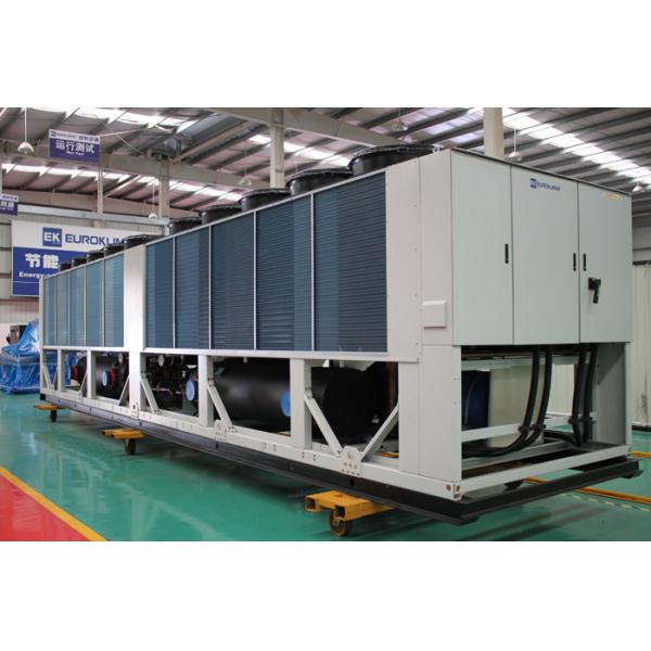 Quality R407C Screw Air Cooled Heat Recovery Unit With Spiral Axial Fan 85 - 470 Tons for sale