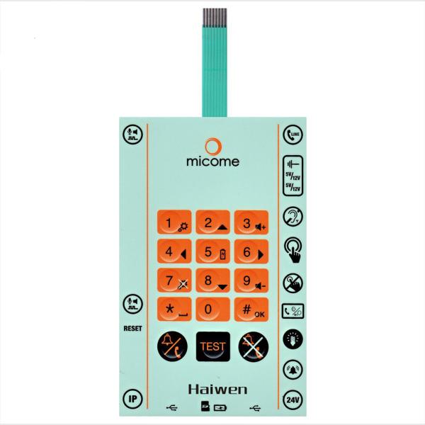 Quality Capacitive Membrane Touch Switch Tactile Metal Dome Membrane Switch for sale