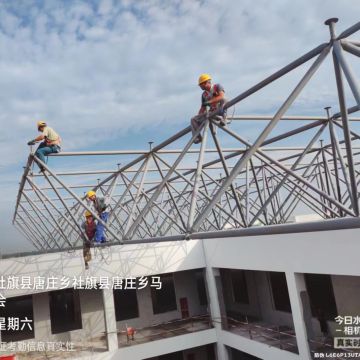 Quality Wind Resistance Prefabricated Light Steel Frame Building Structure Model Storage for sale