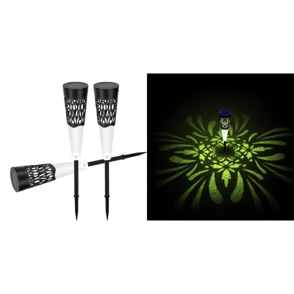 Quality Customizable Solar Powered Landscape Lights LED Projected Light Effect Lamp for sale
