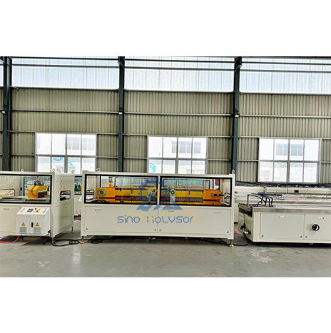 Quality 37kw Twin Screw Extruder WPC Solid Door Frame Extrusion Line for sale