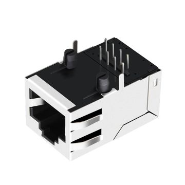 Quality MJF13T25U-KF06B3-0808-LF 100 Base-T RJ45 Single Port PCB Jack LPJ1014CNL for sale