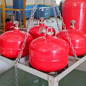 Quality 1230 NOVEC Fire Extinguisher Hanging Type Fixed Temperature 68° Activation for sale