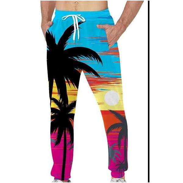 Quality Custom Sublimation Sweatpants With Side Pockets For Everyday Comfortable for sale
