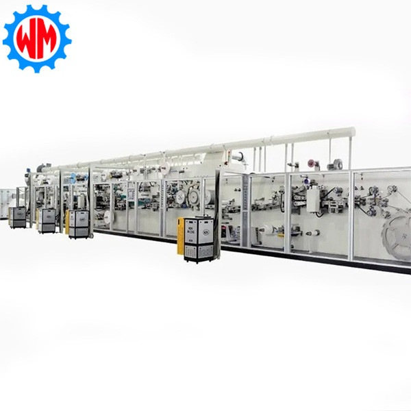 Quality Semi Automatic Adult Diaper Making Machine Automatic System with Professional for sale