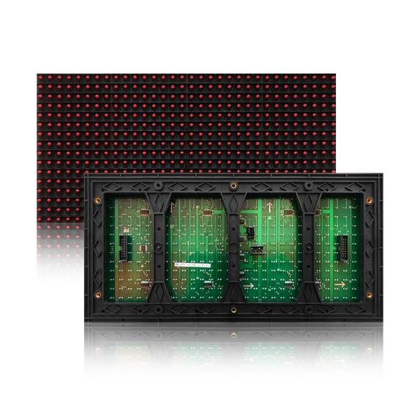 Quality Single Green LED Panel for Indoor Display 32*16 Resolution 4s Scan Mode DIP for sale