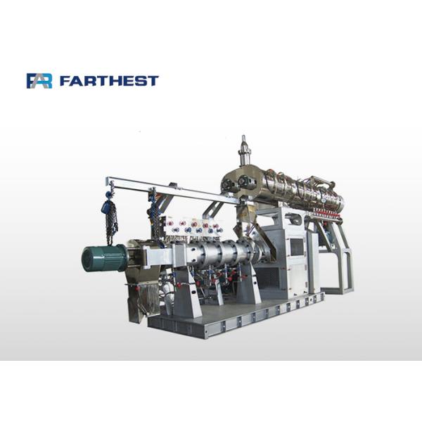 Quality Imported Motor Twin Screw Floating Shrimp Feed Extruder Machine for sale