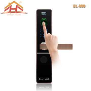 Quality Zinc Alloy Material IC Card Entry Door Lock with Password function for sale